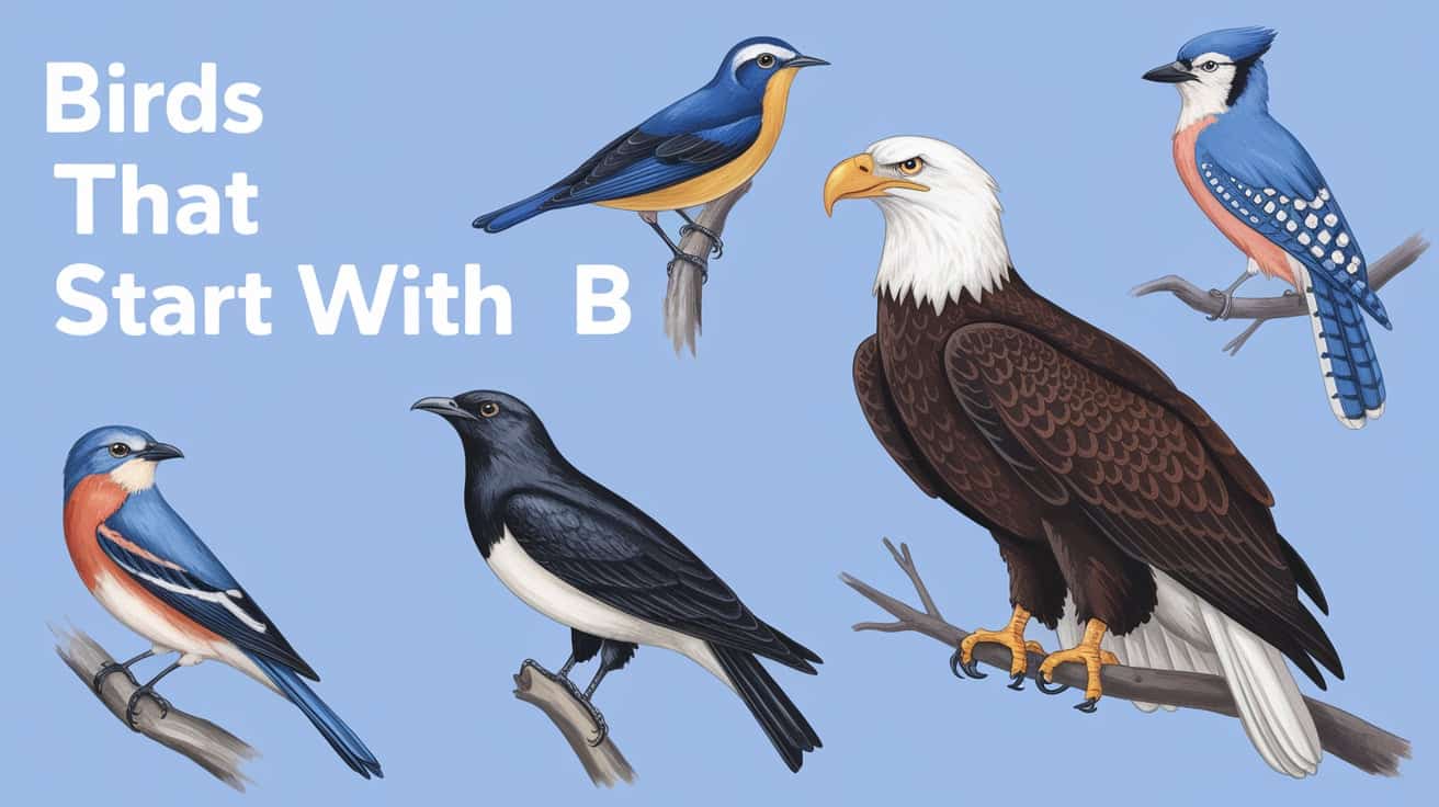 150 Birds that Start with B with Facts & Pictures - Meredith Plays
