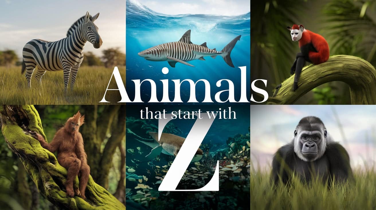 Animals That Start With The Letter Z