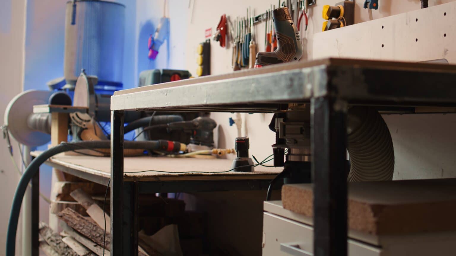 Free DIY Work Bench Ideas for Woodworking Projects - Meredith Plays