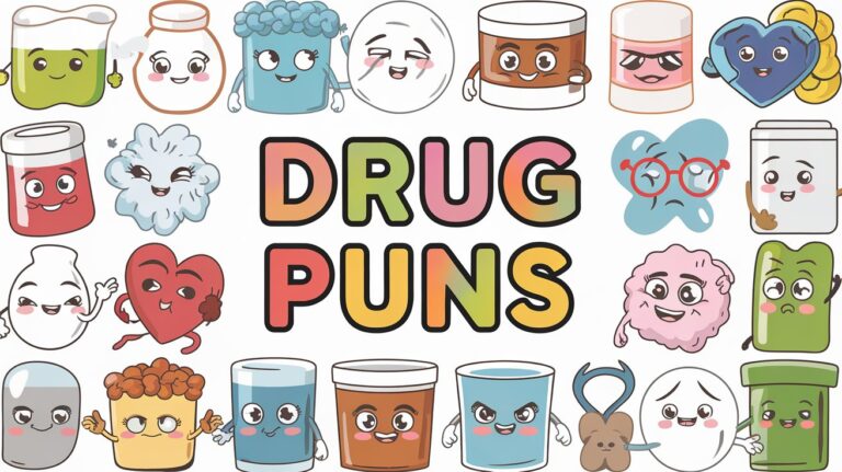 300+ Hilarious Drug Puns You Need to Know - Meredith Plays