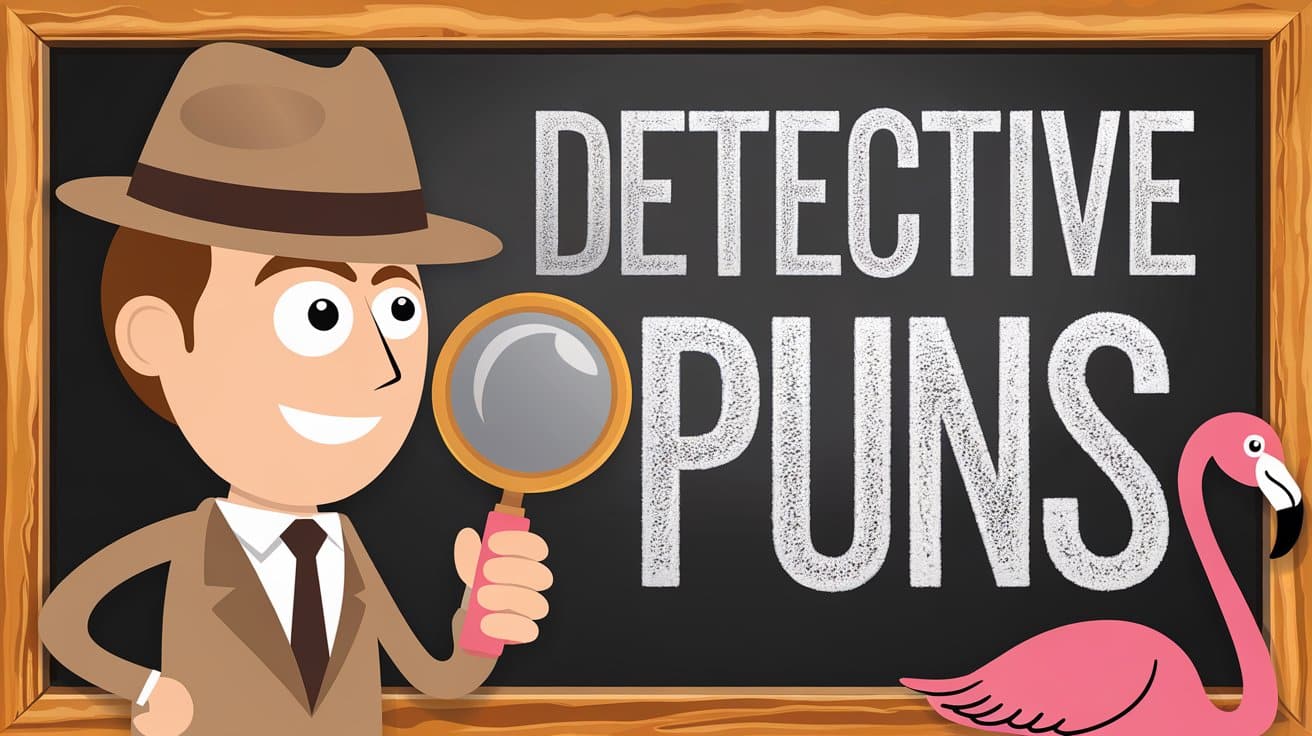 498 Detective Puns to Solve Your Humor Dilemma - Meredith Plays