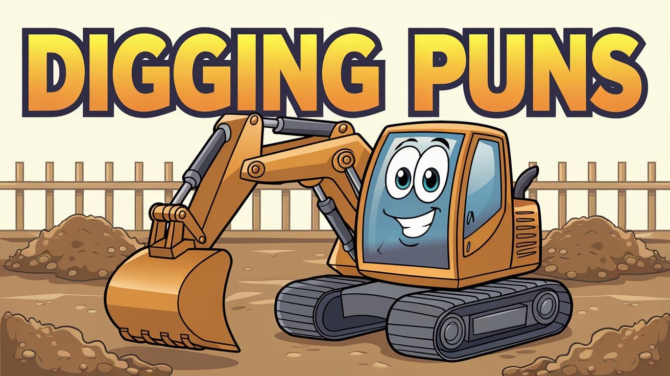175+ Hilarious Digging Puns You Must Try - Meredith Plays