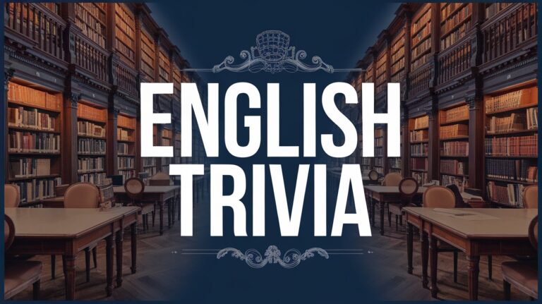 175+ Challenging English Trivia Questions to Test Your Skills ...