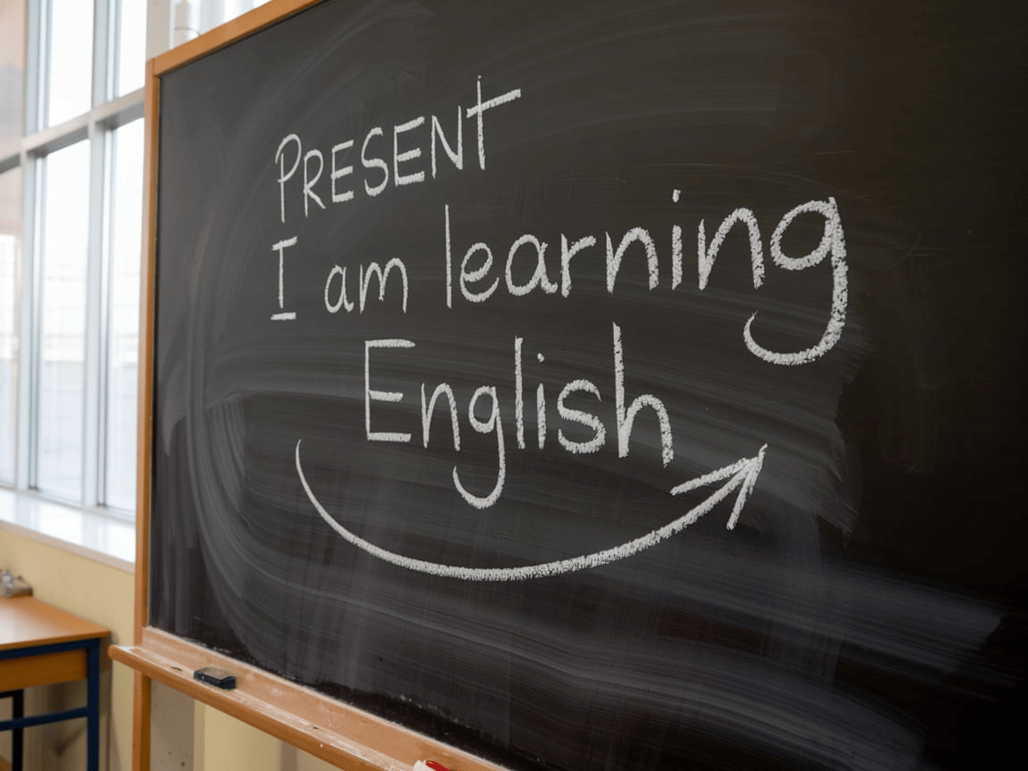 177 Examples of Present Progressive Sentences - Meredith Plays