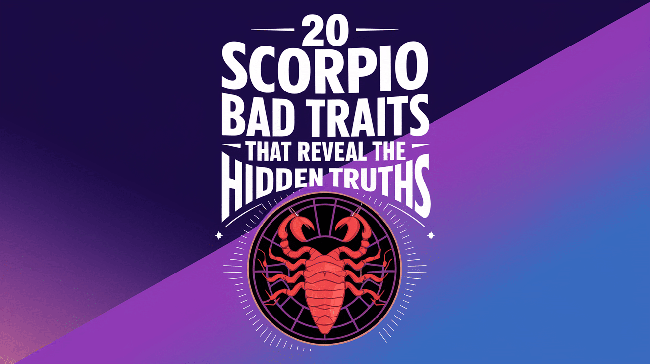 20 Scorpio Bad Traits that Reveal the Hidden Truths - Meredith Plays