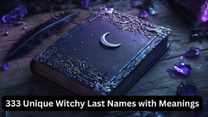 333 Unique Witchy Last Names with Meanings - Meredith Plays