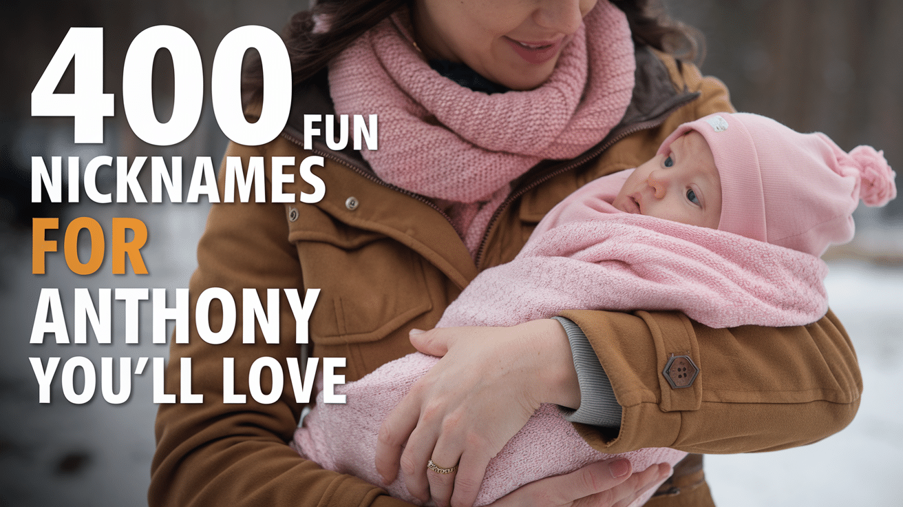 400 Fun Nicknames for Anthony You’ll Love - Meredith Plays