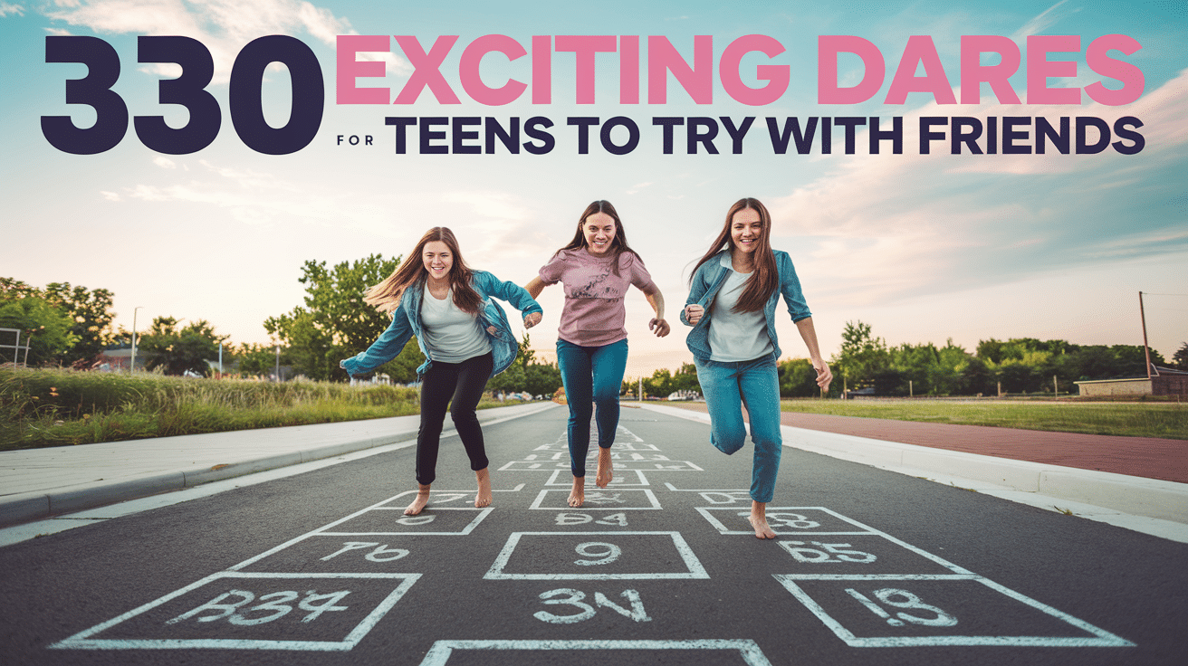 330 Exciting Dares for Teens to Try with Friends - Meredith Plays