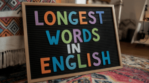 101 Longest Words in English with Their Meanings - Meredith Plays