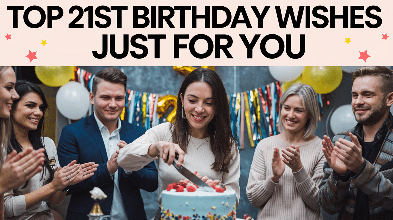 Top 21st Birthday Wishes To Make Birthday's Special - Meredith Plays