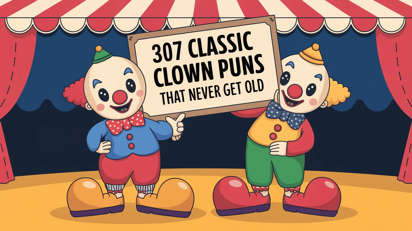 307 Classic Clown Puns That Never Get Old - Meredith Plays