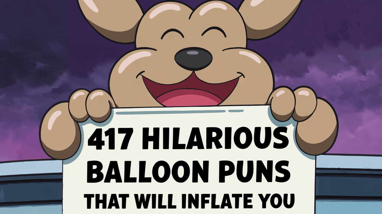 417 Hilarious Balloon Puns That Will Inflate You - Meredith Plays
