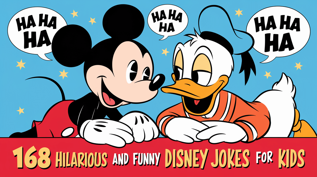 168 Hilarious and Funny Disney Jokes for Kids - Meredith Plays