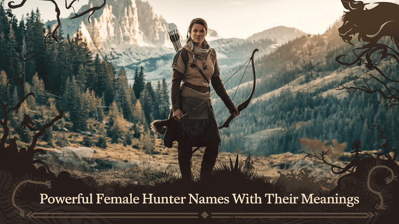 341 Powerful and Creative Female Hunter Names - Meredith Plays