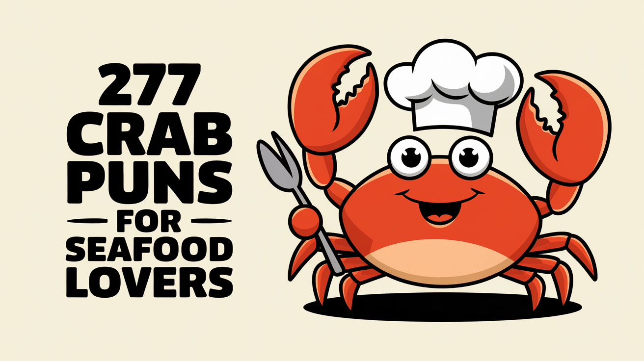 277 Crab Puns for Seafood Lovers - Meredith Plays