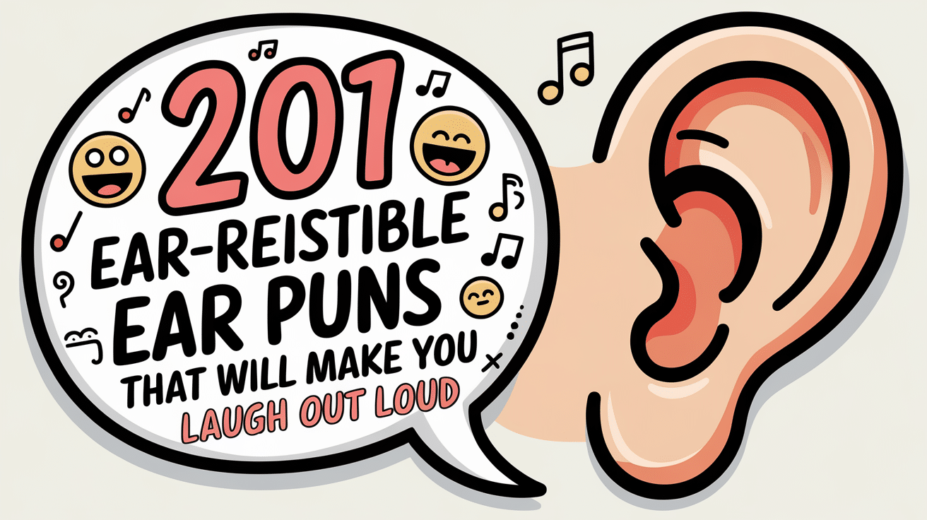 201 Ear-Resistible Ear Puns That Will Make You Laugh Out Loud ...
