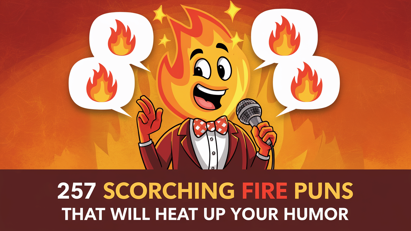 257 Scorching Fire Puns that Will Heat Up Your Humor - Meredith Plays