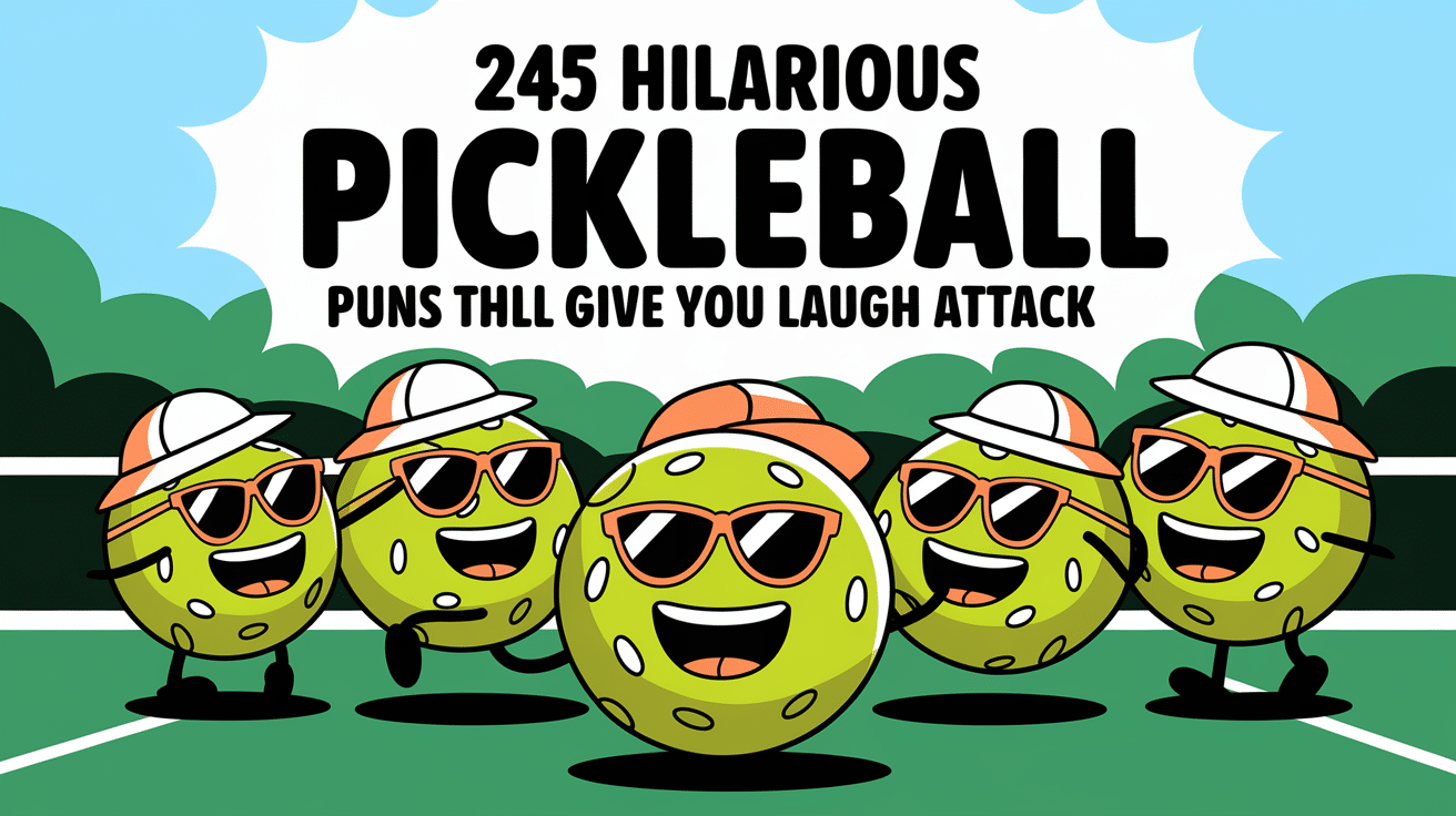 245 Hilarious Pickleball Puns that Will Give You Laugh Attack ...