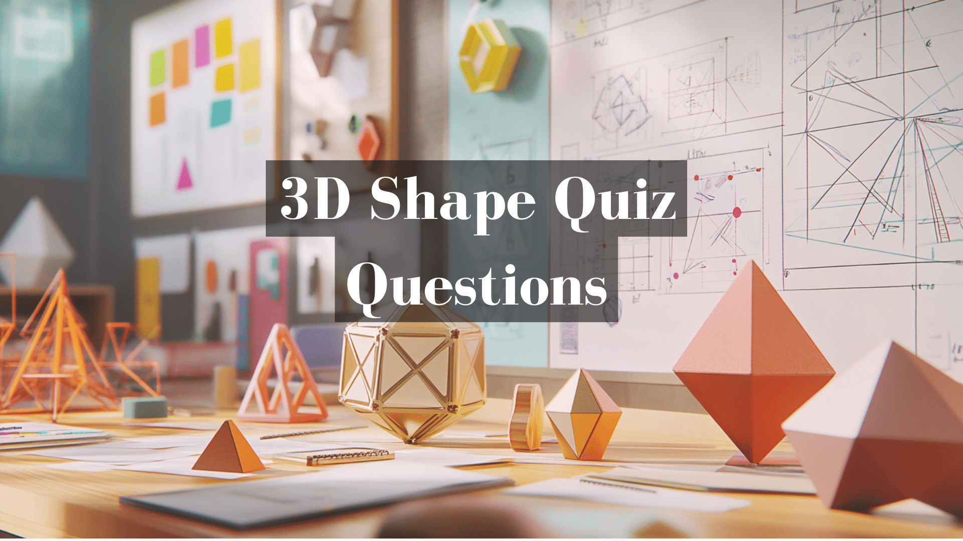 70 Unique 3D Shape Quiz Questions - Meredith Plays