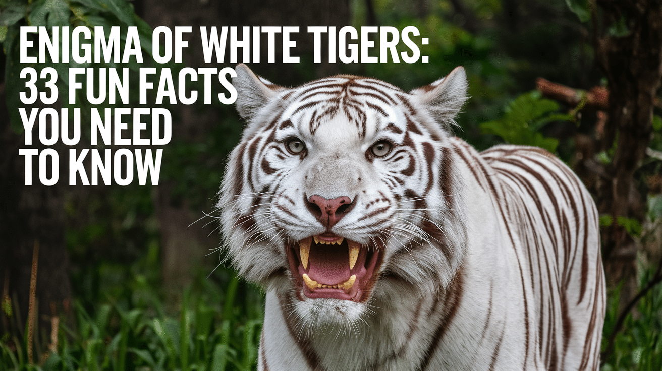 Enigma of White Tigers: 33 Fun Facts You Need to Know - Meredith Plays
