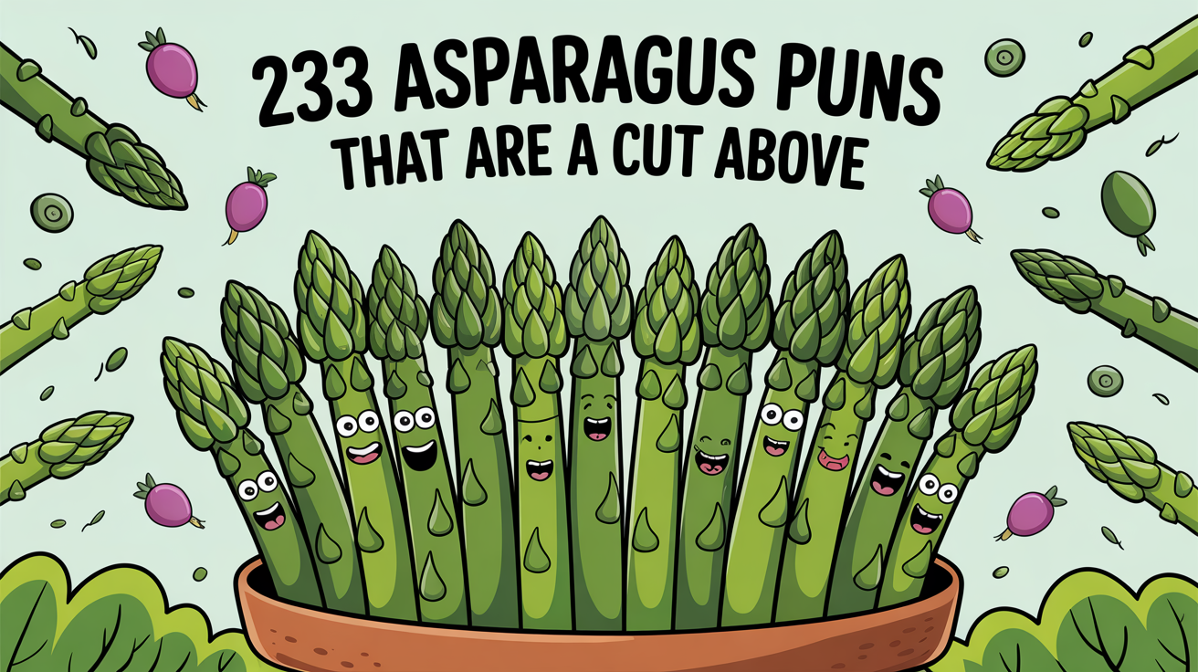 233 Asparagus Puns That Are a Cut Above - Meredith Plays