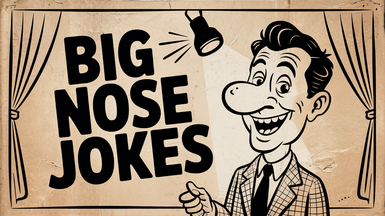222 Hilarious Big Nose Jokes to Make You Laugh Out Loud - Meredith Plays