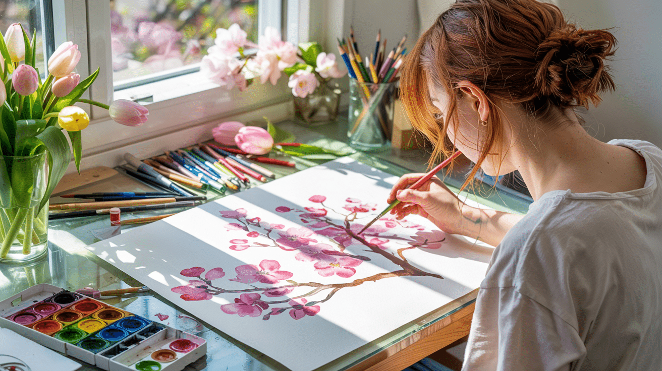 117 Inspiring Spring Drawing Ideas to Try Today - Meredith Plays