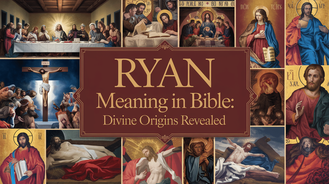 Ryan Name Meaning in Bible: Divine Origins Revealed - Meredith Plays