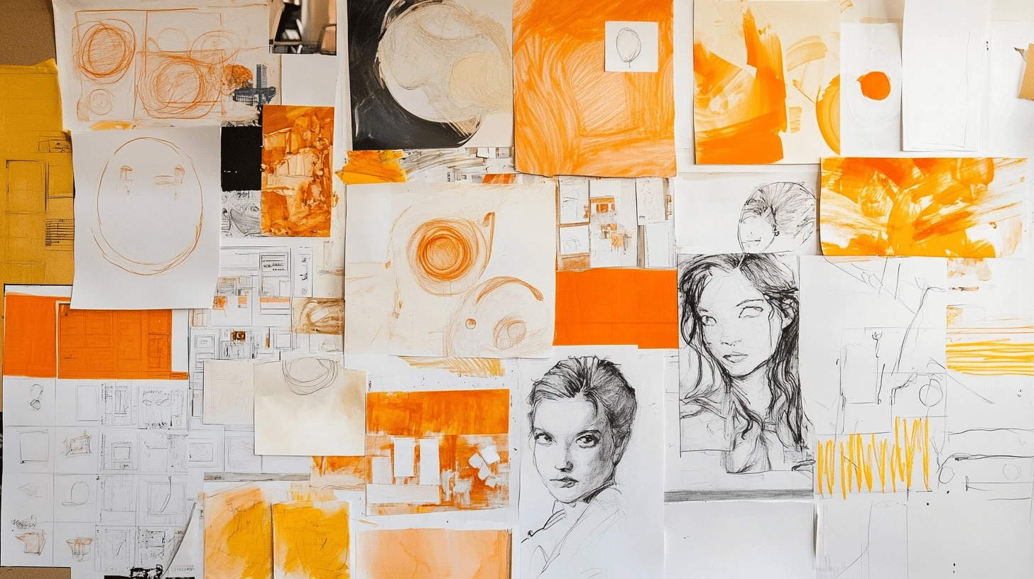 37 Orange Things to Draw to Spark Your Creativity - Meredith Plays
