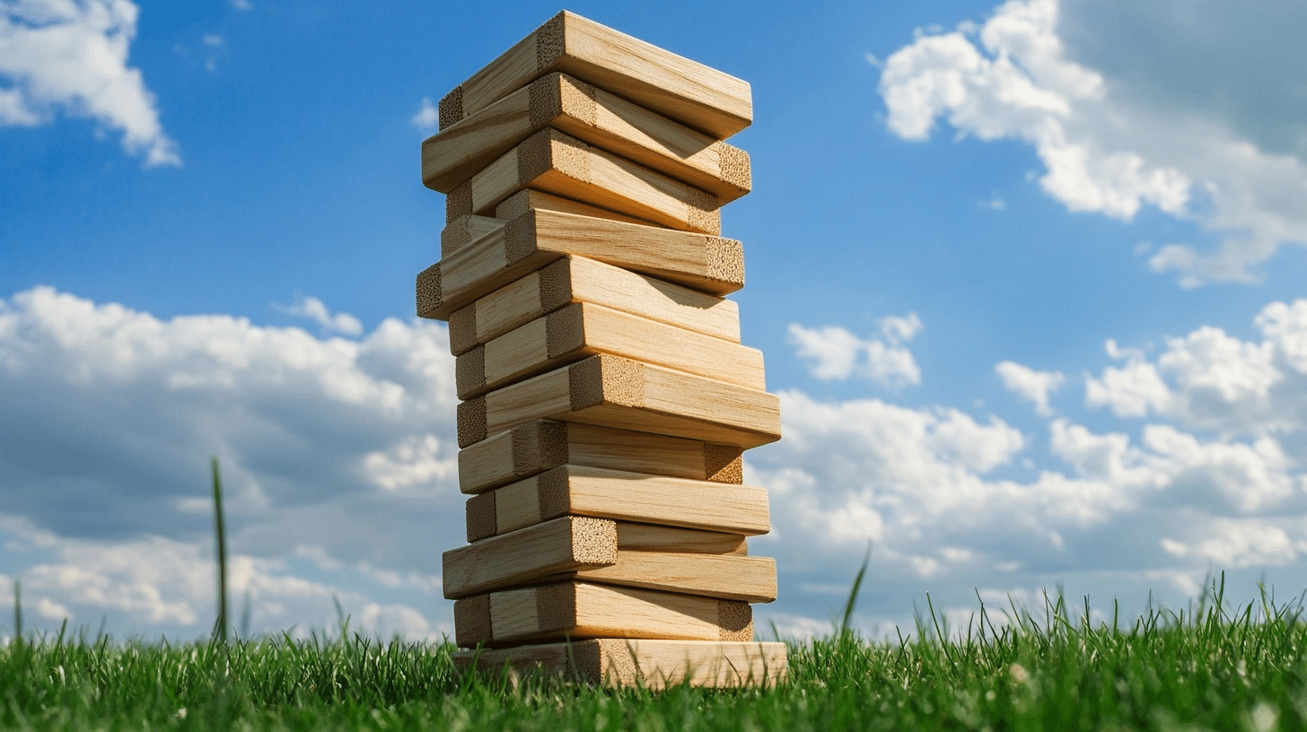 How to Make Giant Jenga: A Simple DIY Guide - Meredith Plays