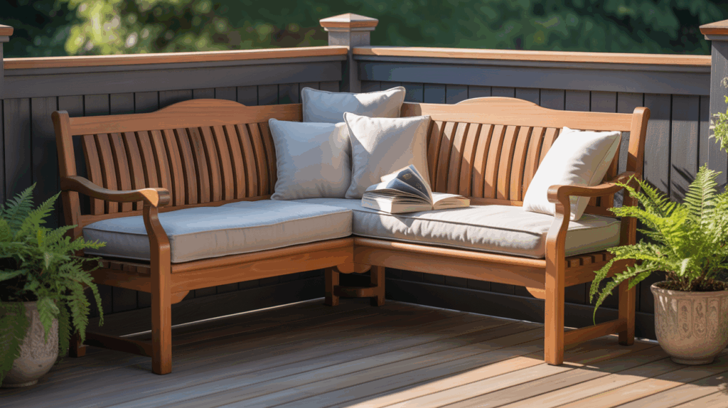 DIY Tutorial: How To Build a Deck Bench with Backrest - Meredith Plays